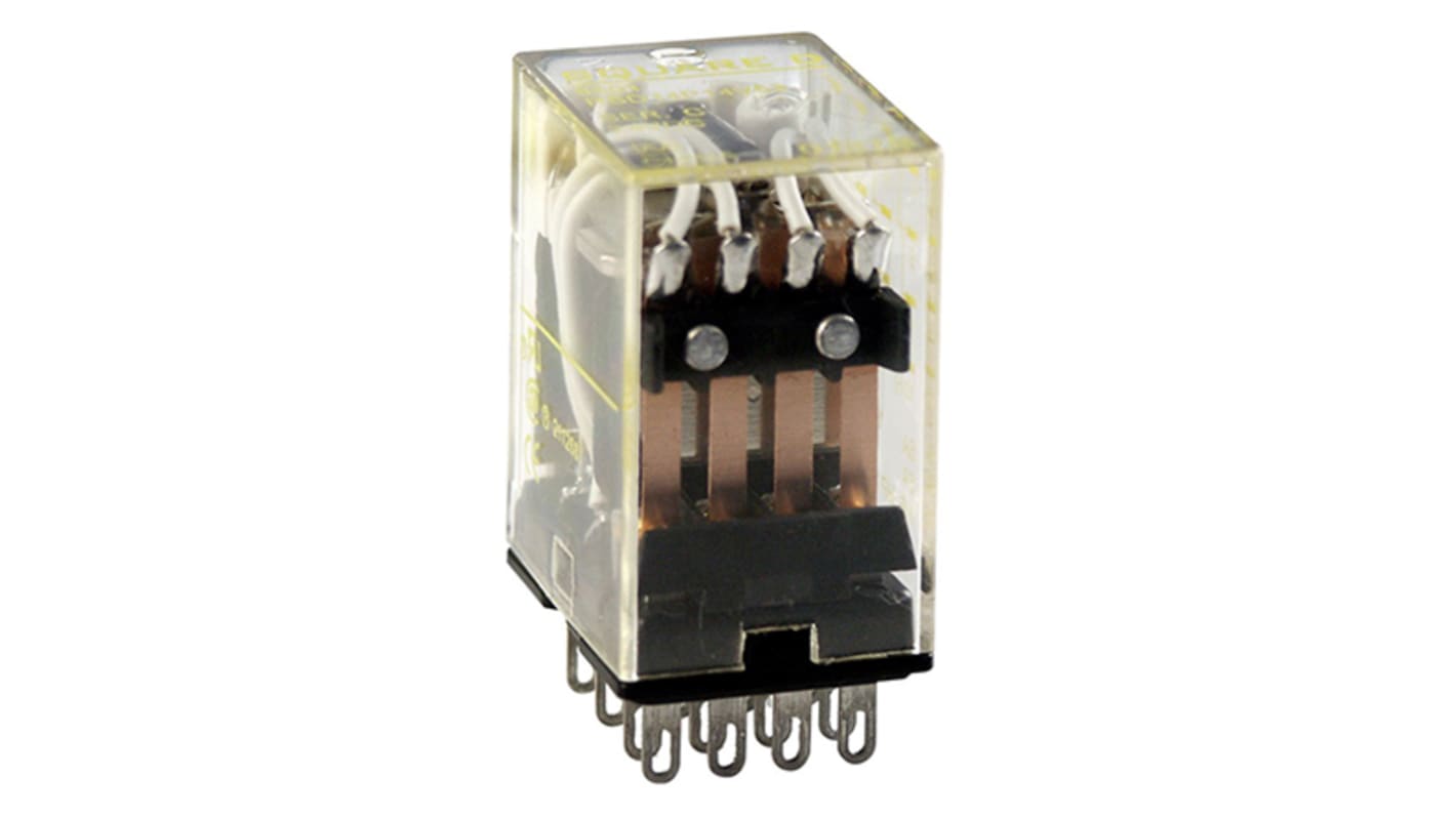 8501RSD34V53 | Schneider Electric Plug In Non-Latching Relay, 24V dc Coil, 5A Switching Current ...