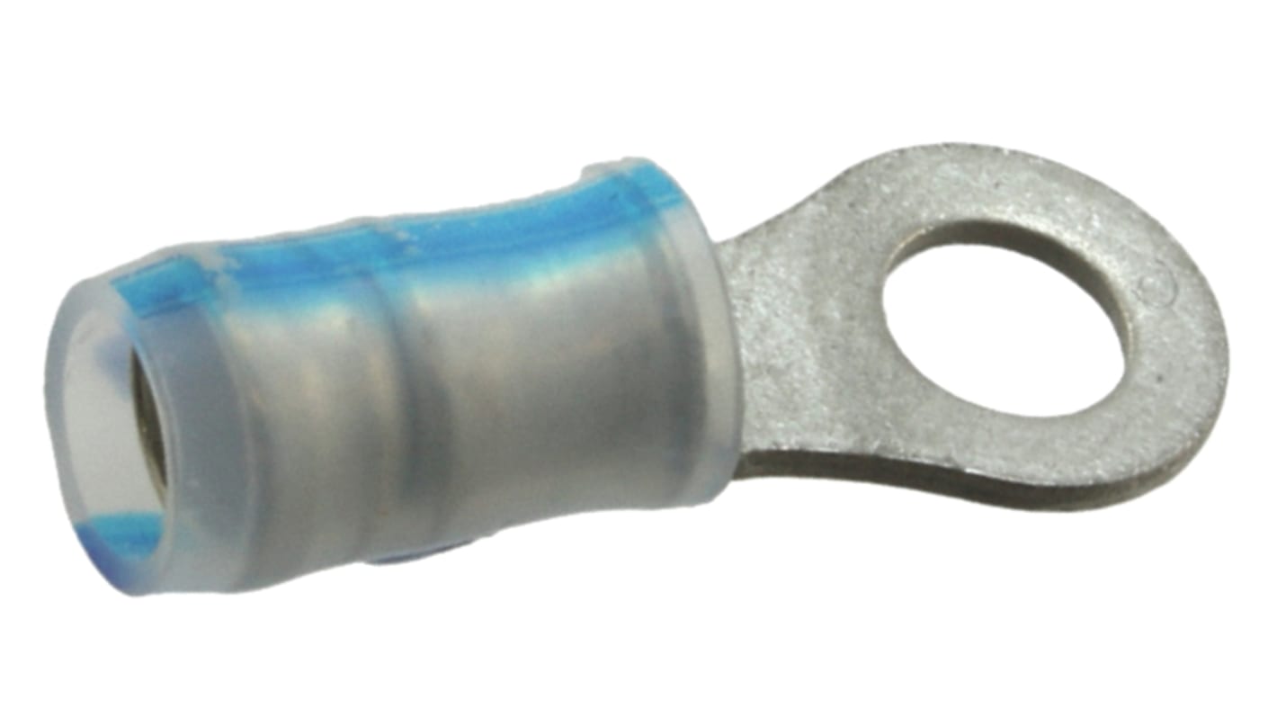 696423-5 | TE Connectivity, PIDG Insulated Ring Terminal, #8 Stud Size ...