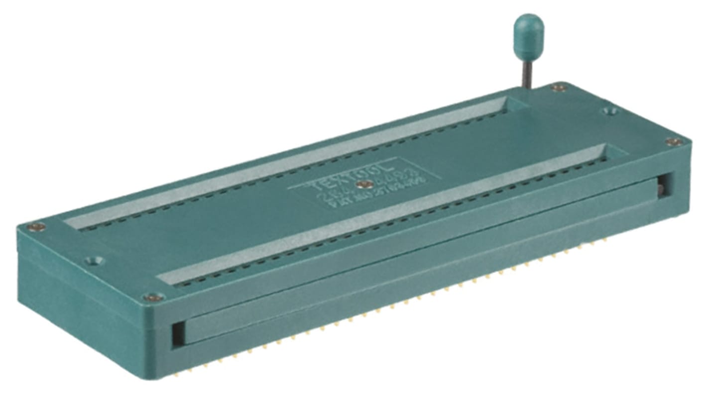 264-4493-00-0602J | 3M, Textool 2.54mm Pitch Straight 64 Way, Through ...