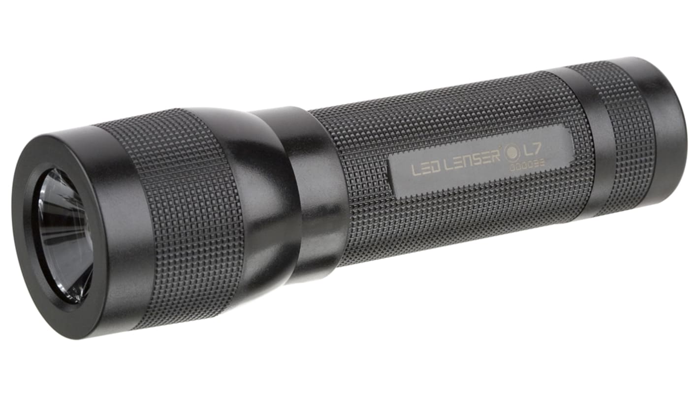 7008 | Led Lenser L7 LED Torch Black 115 lm, 133 mm | RS