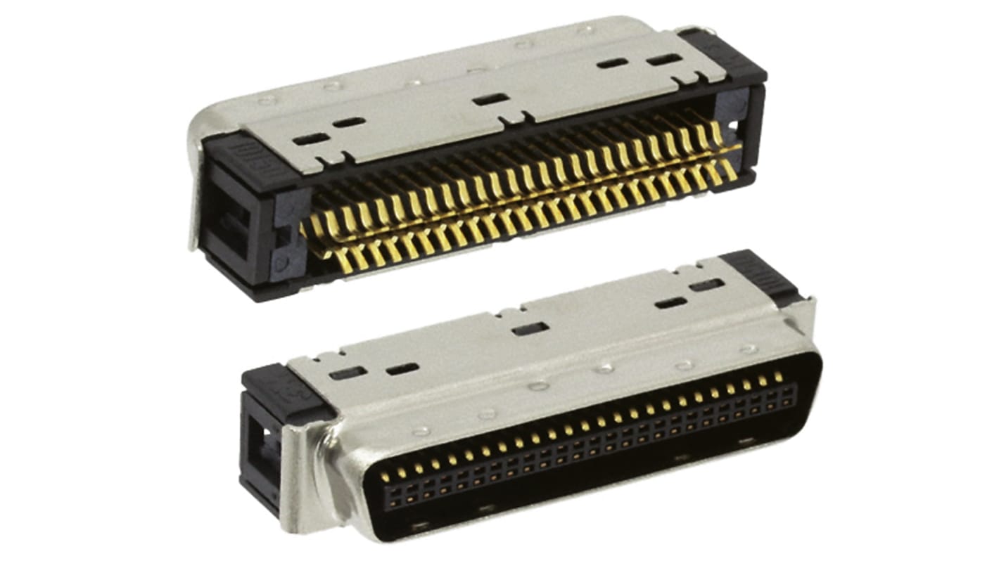 10150-900APL | 3M 101 50 Way Straddle Mount D-sub Connector Plug, 1 ...