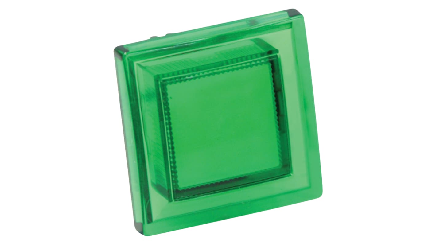AL6Q-LK2-QG | Idec Green Square Push Button Lens for Use with AL6 ...