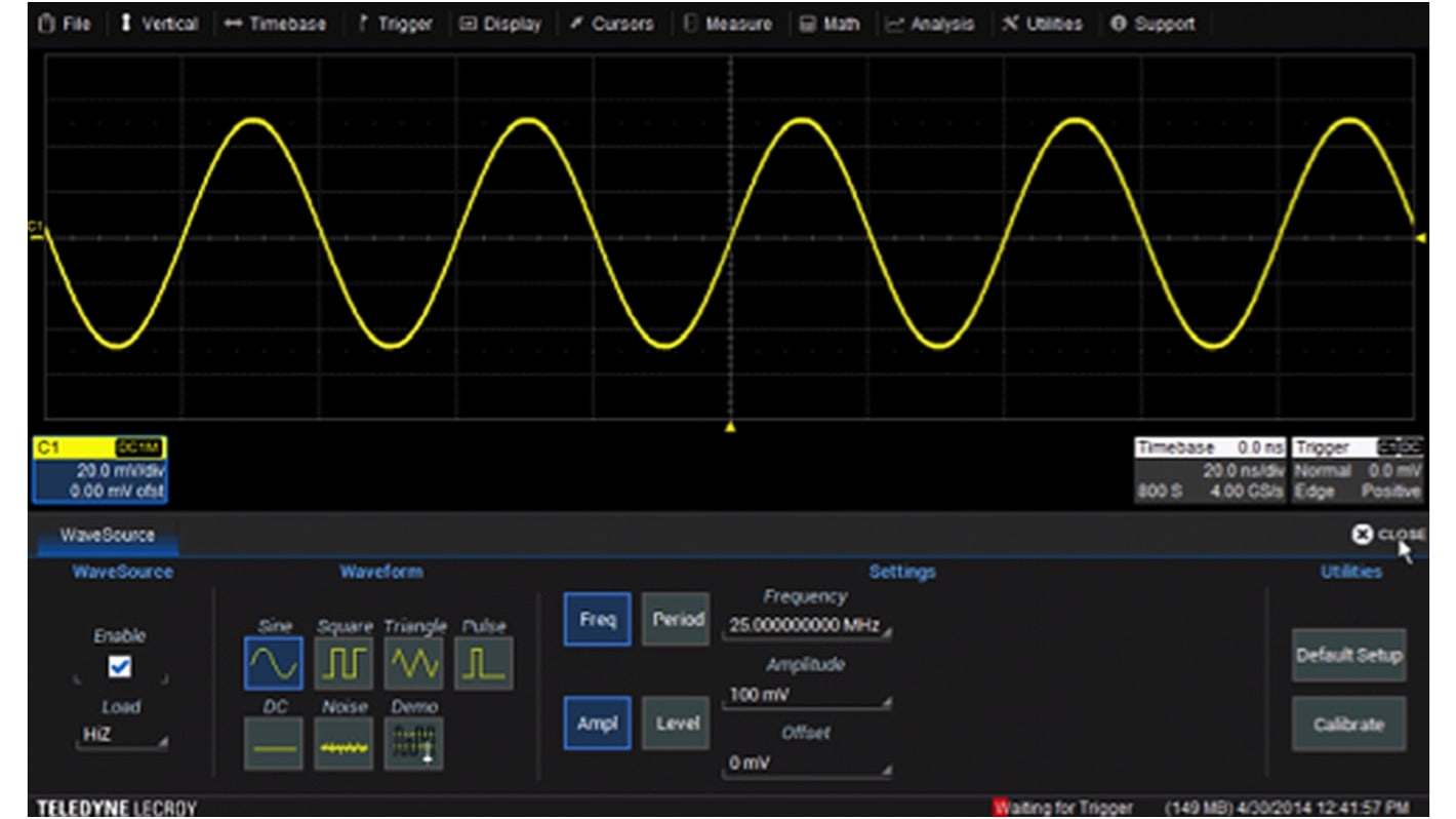 WS3K-FG | Teledyne LeCroy Oscilloscope Software for Use with WaveSurfer ...