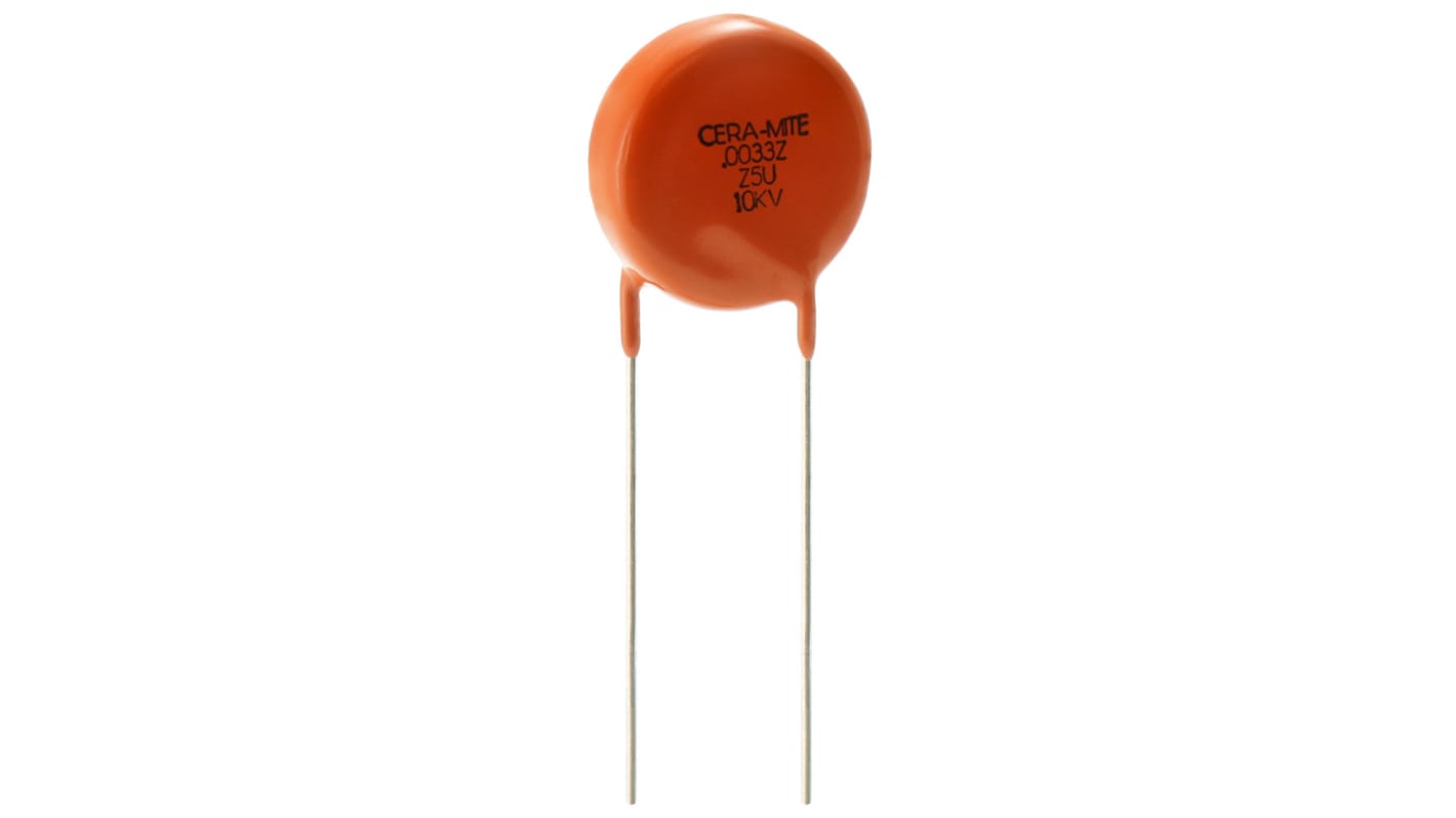 615R150GAST50 | Vishay Single Layer Ceramic Capacitor (SLCC) 500pF 15kV ...