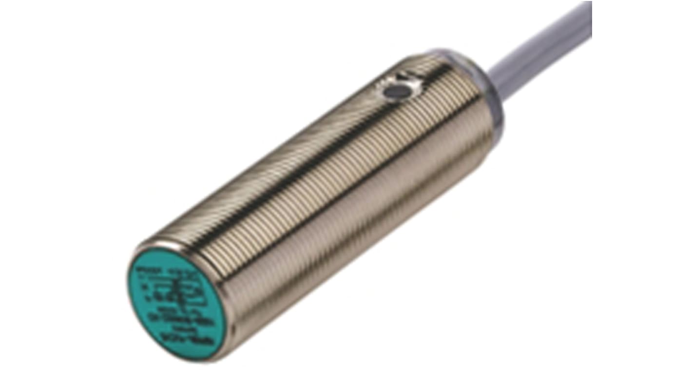 NBB8-18GM60-A2 | Pepperl + Fuchs Barrel-Style Proximity Sensor, 8 mm Detection, PNP Output, 10 → ...