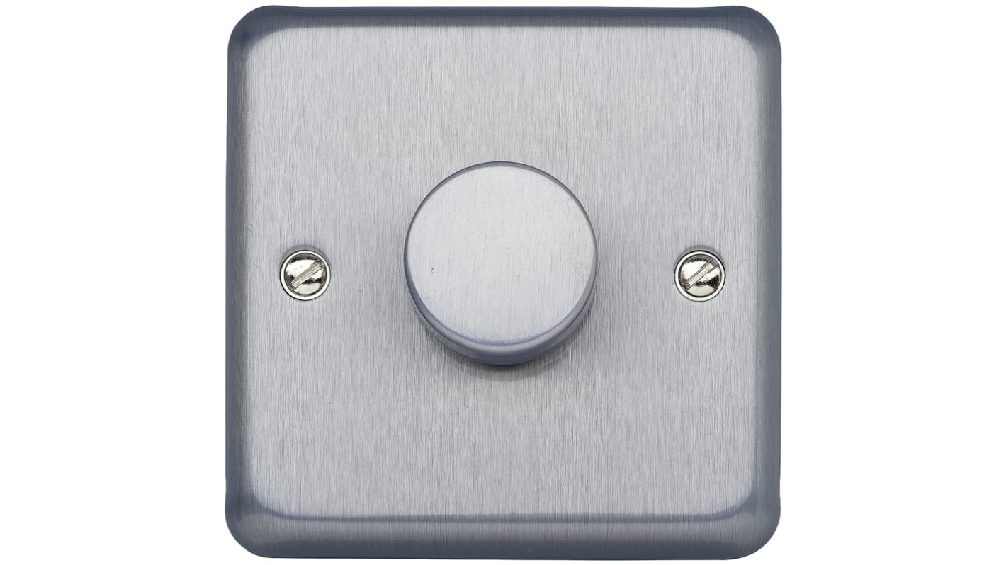 K1534BRC | MK Electric 2 Way 1 Gang Dimmer Switch, 230V, 250W | RS