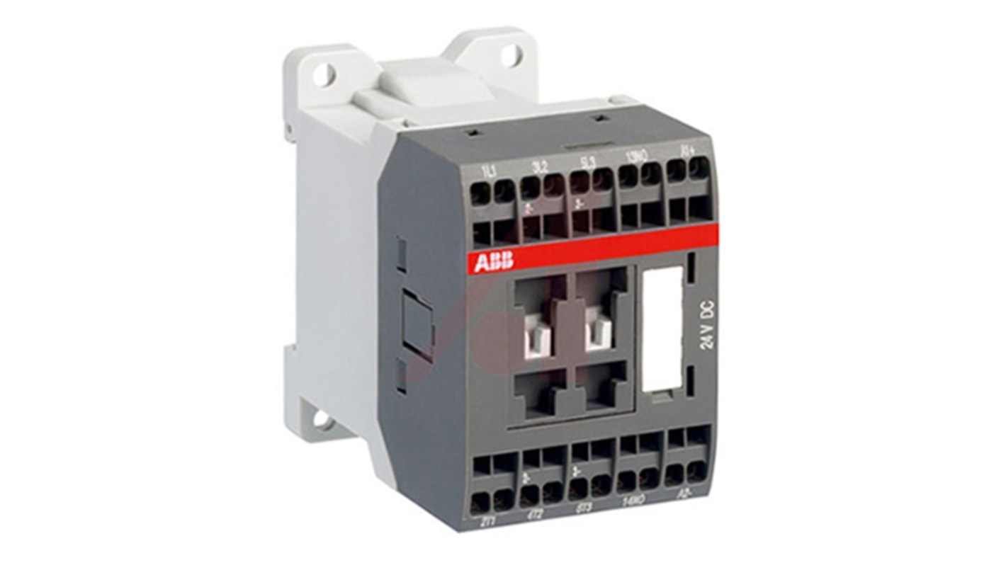ASL12-30-10S-81 | ABB A Line Series Contactor, 24 V dc Coil, 3-Pole, 22 ...
