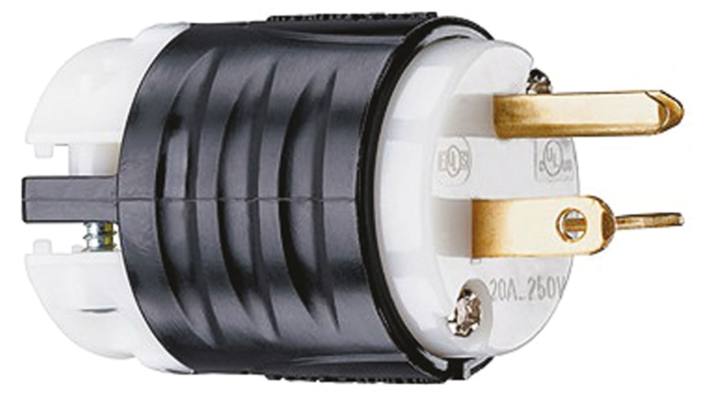 PS5466-X | PASS & SEYMOUR USA Mains Plug, 20A, Cable Mount, 250 V | RS