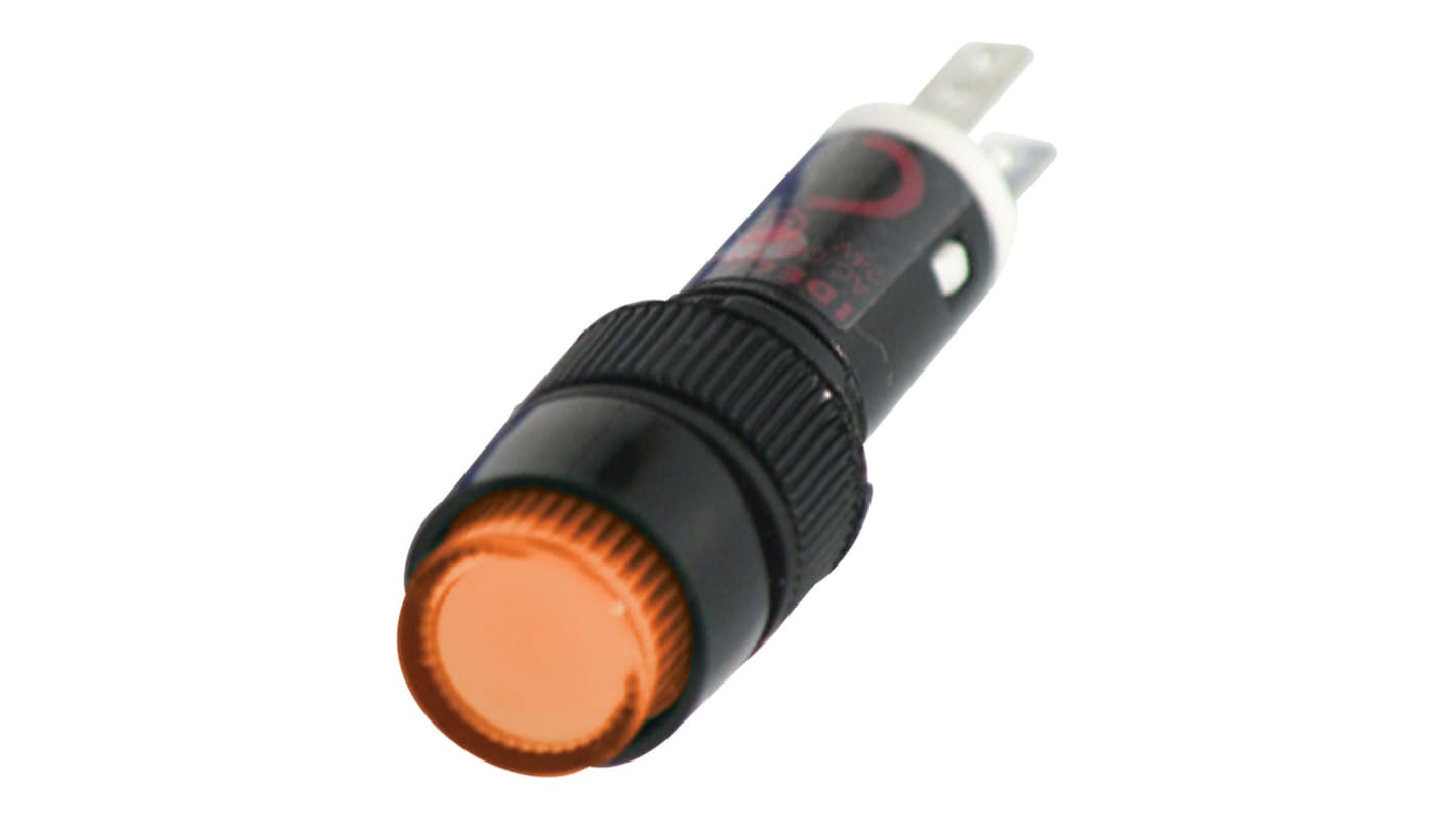 AP8M122-A | Idec Orange Indicator, 8.1mm Mounting Hole Size | RS