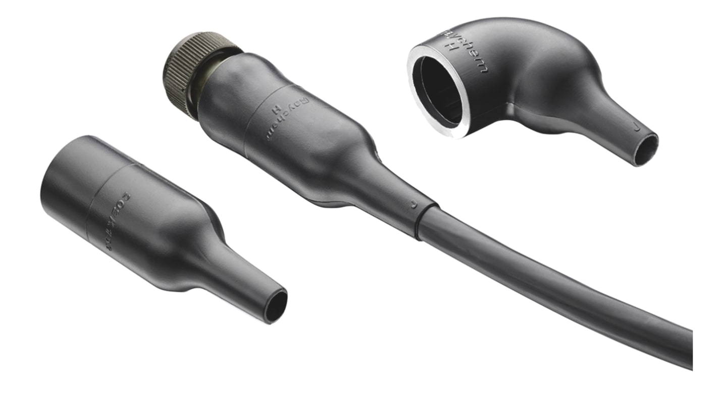202K163-25L-0 | TE Connectivity Cable Boot Black, Fluid Resistant ...