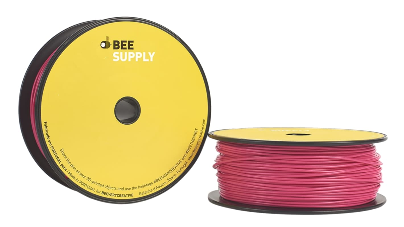 5600881930226 | BEEVERYCREATIVE 1.75mm Neon Pink PLA 3D Printer ...