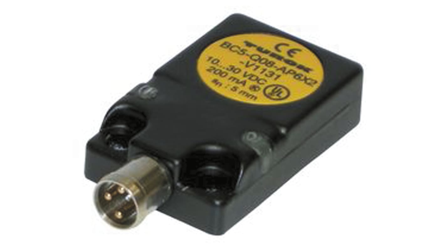 BC5-Q08-AN6X2-V1131/S250 | Turck Capacitive Block-Style Proximity ...