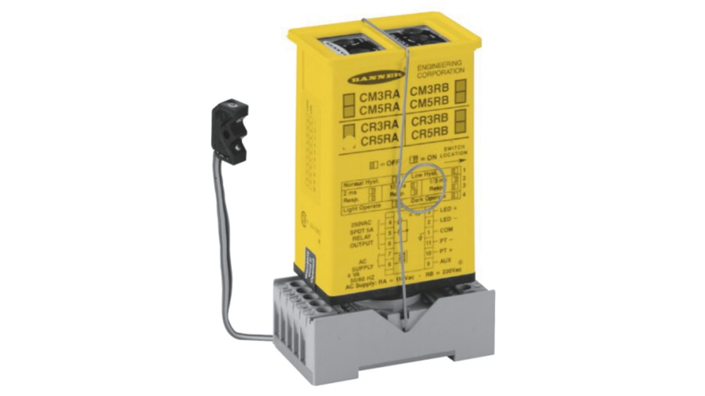 CM3RA | Banner Sensor Tester for Remote Sensor 105 → 130 V ac, 12 → 28 ...