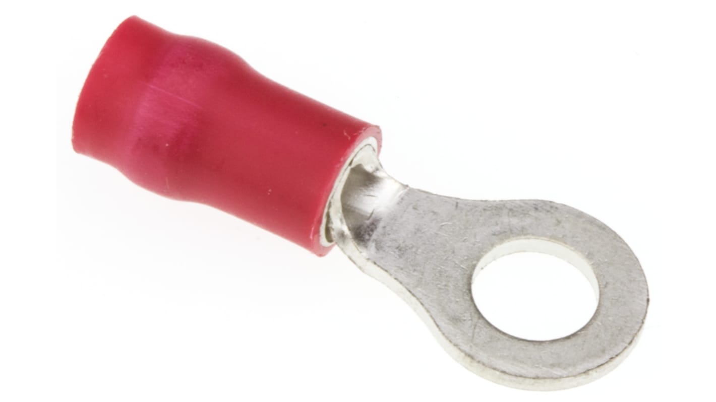 FVDWS1.25-4(LF) | JST, R Insulated Ring Terminal, 4mm Stud Size, 0 ...