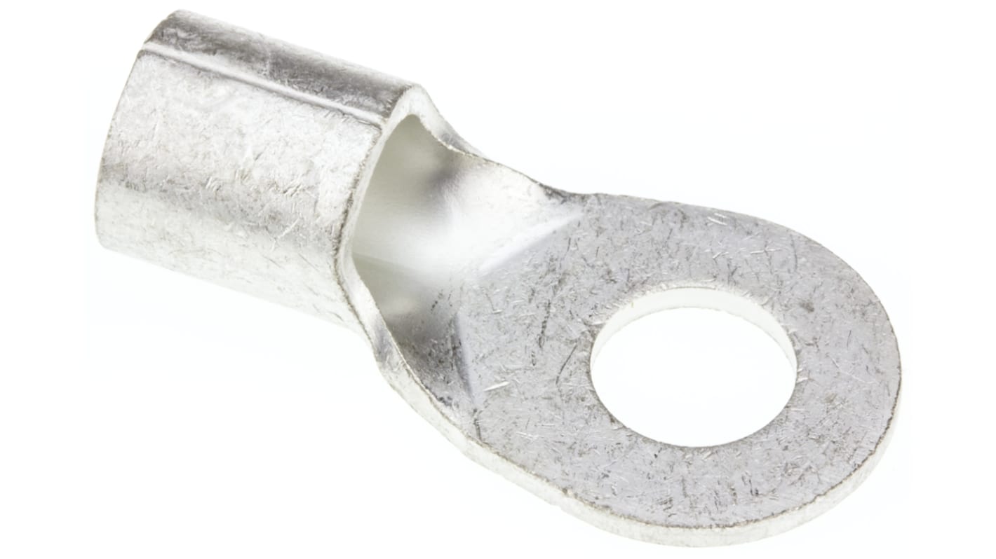 38-10 | JST, R Uninsulated Ring Terminal, 10mm Stud Size, 26.6mm² to 42 ...