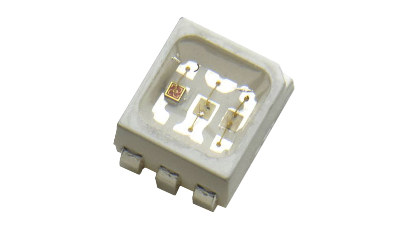 Broadcom2.1 V, 3.1 V RGB LED PLCC 6 SMD, ASMT-YTD7-0AA02 | RS