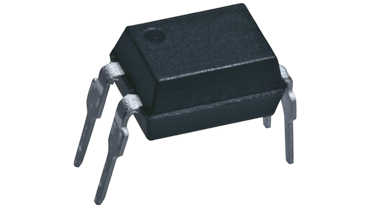 Broadcom, HCPL-817-00AE DC Input Phototransistor Output Optocoupler, Through Hole, 4-Pin DIP | RS