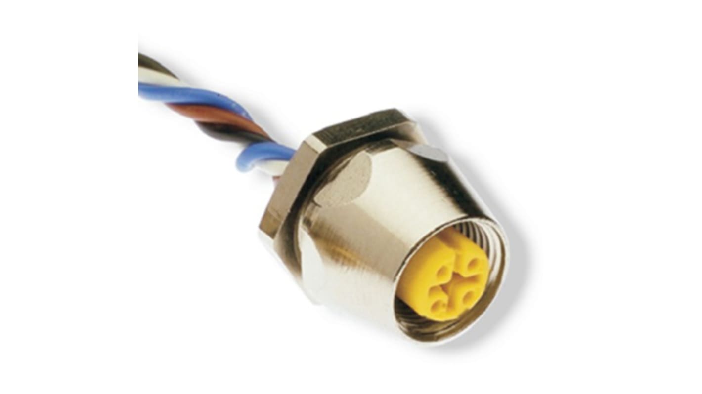 FKV 8-2/18.25 | Conector Turck macho serie FKV de 8 vías hembra ...