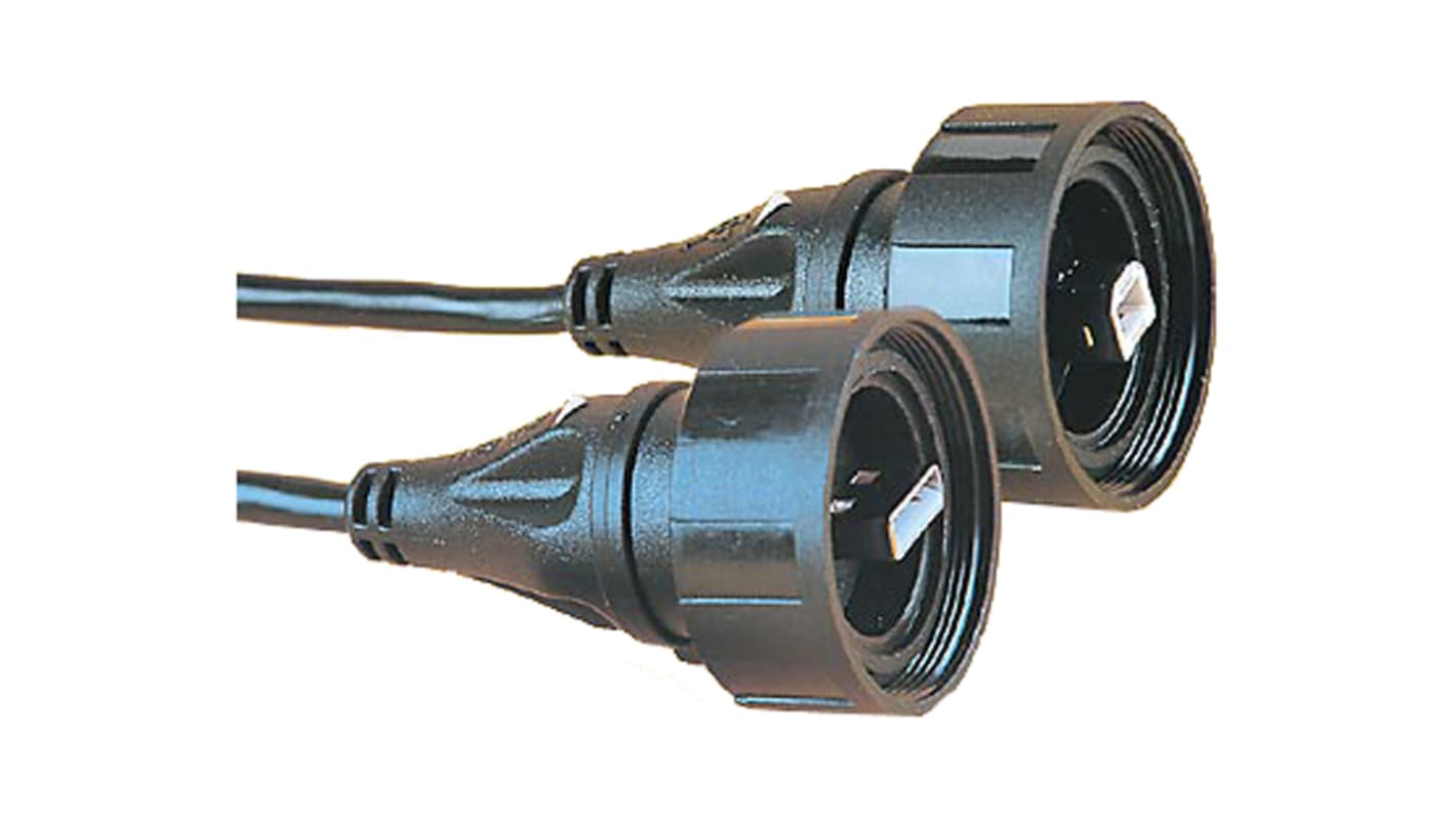 PX0841/AB/2M00 | Bulgin USB 2.0 Cable, Male USB A to Male USB B Cable ...