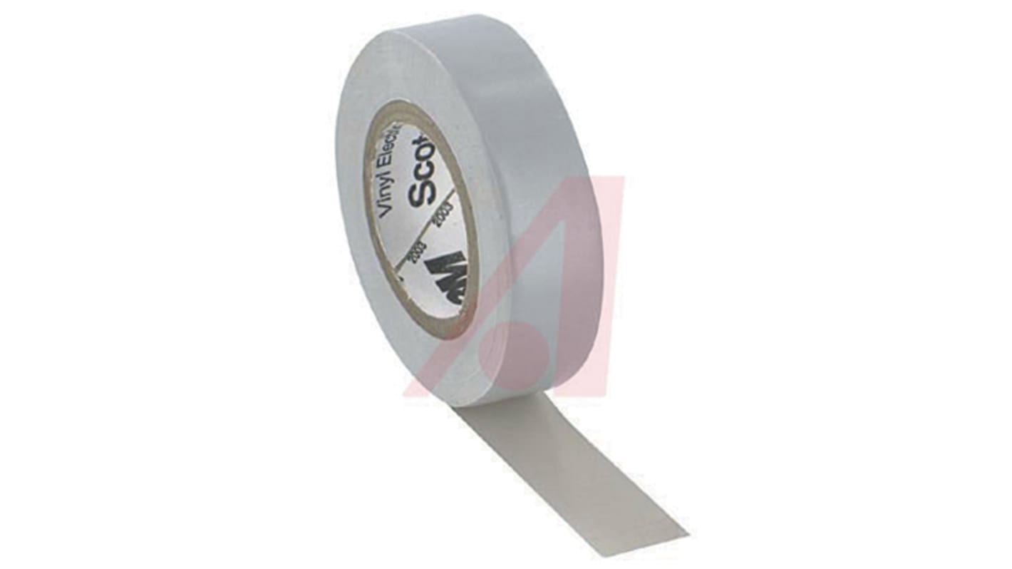 35-GRAY-1/2 | Ruban Téflon, 12.7mm x 0.18mm 3M Gris, 3M 35, +105°C | RS