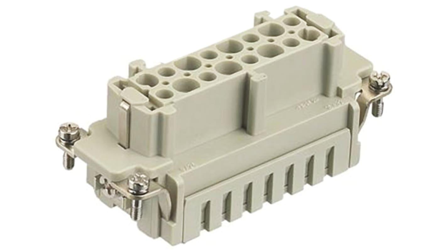 09340062716 | HARTING Heavy Duty Power Connector Insert, 16A, Female ...