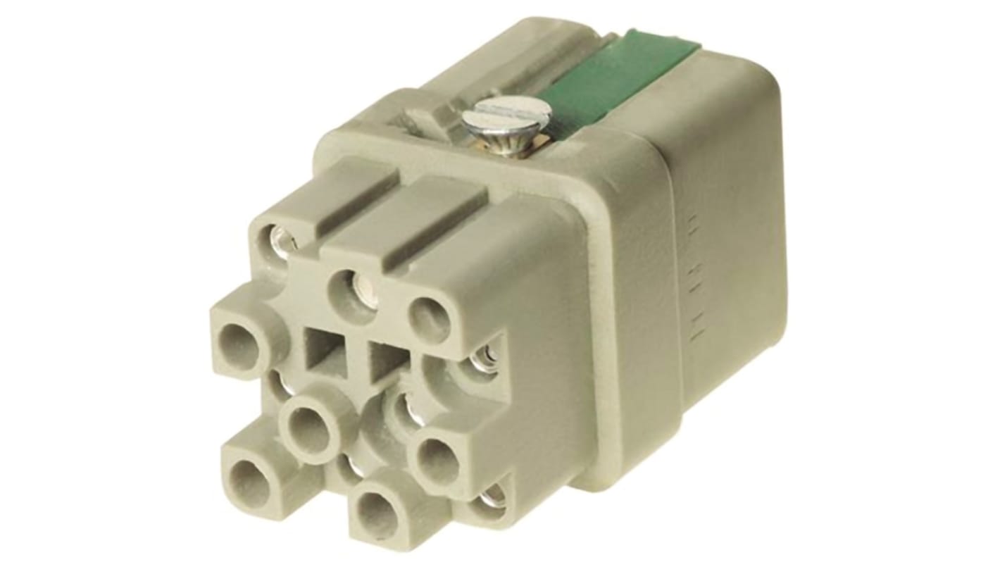 09120123101 | HARTING Heavy Duty Power Connector Insert, 10A, Female ...