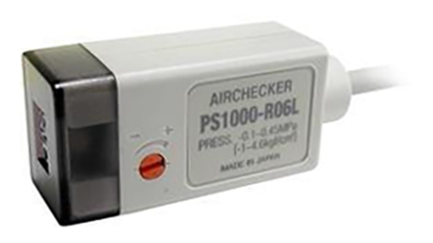 PS1100-R06L | SMC Vacuum Switch, Push In 6 mm 1 MPa | RS
