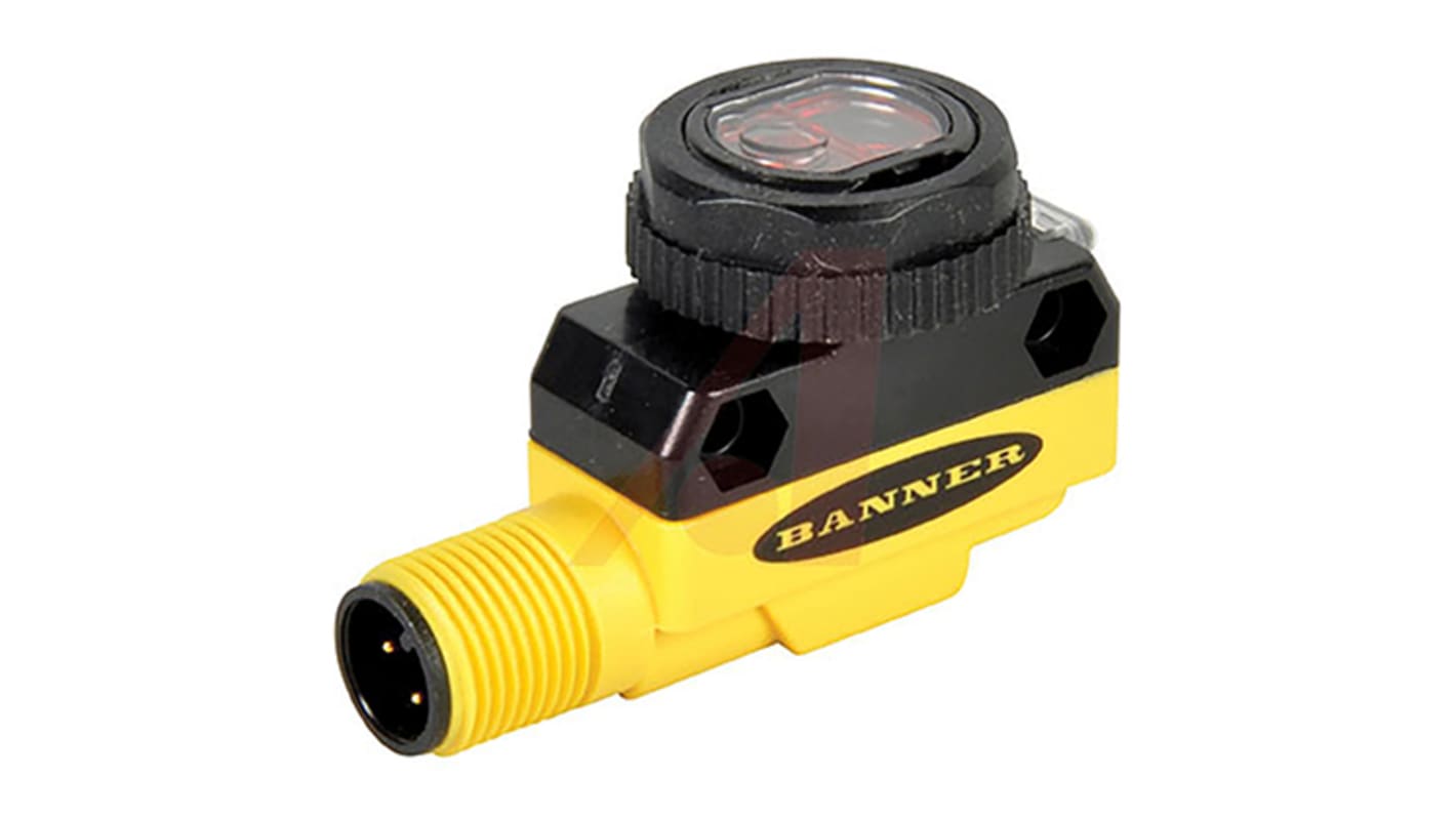 QS18VP6LDQ8 | Banner Diffuse Photoelectric Sensor, Barrel Sensor, 300 ...