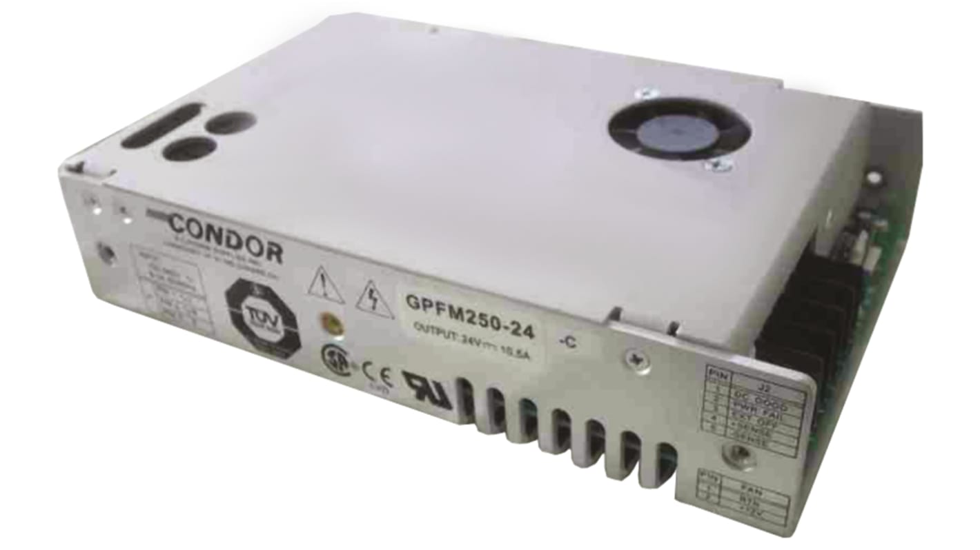 SL POWER CONDOR Embedded Switch Mode Power Supply SMPS, GPFM250-24-CG ...