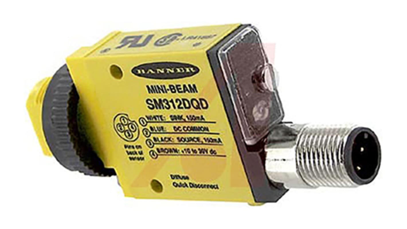 SM312FMHSQD | Banner Glass Fibre Optic Sensor, NPN, PNP Output, IP67 ...