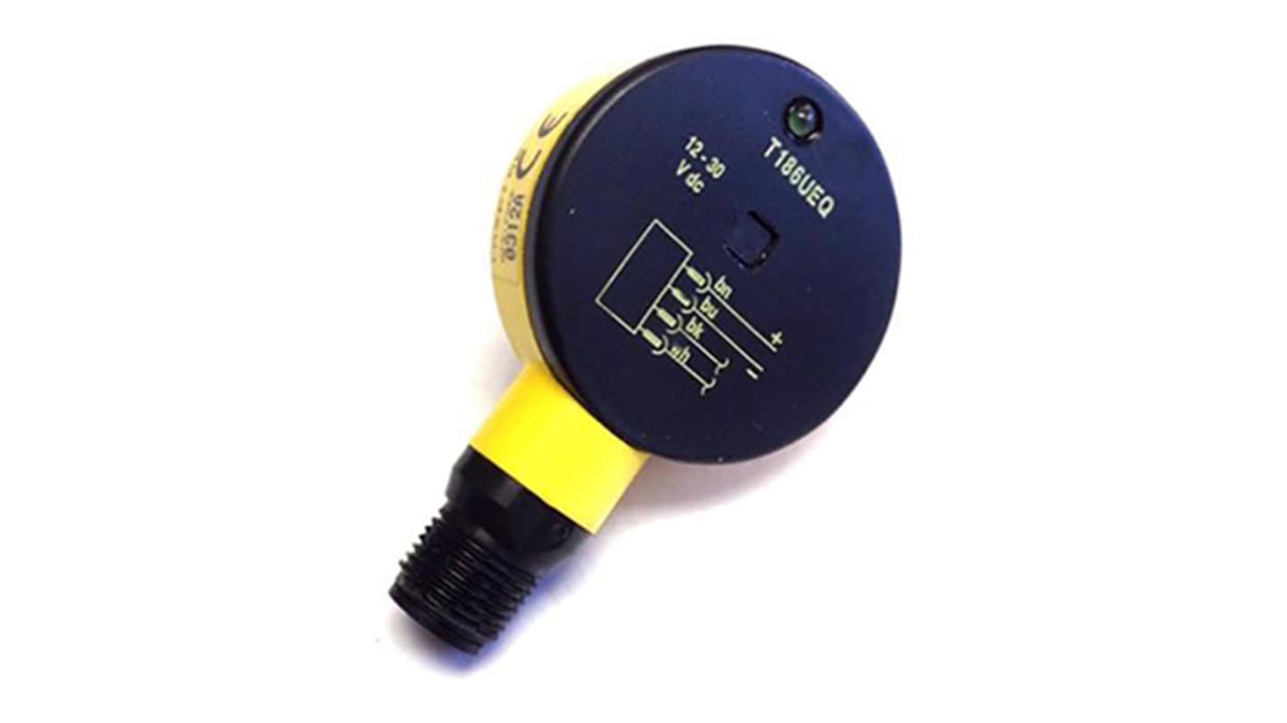 T186UEQ | Turck Banner Block-Style Proximity Sensor, Current Output, 12 ...