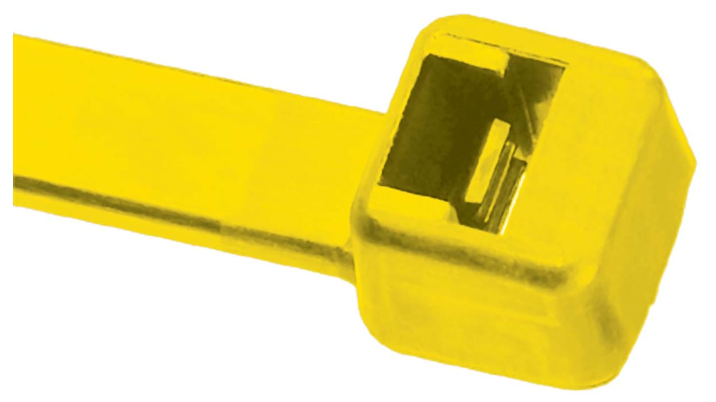 PLT1.5I-M4Y | Panduit Cable Tie, Locking Cable Tie, 142mm x 3.6 mm ...