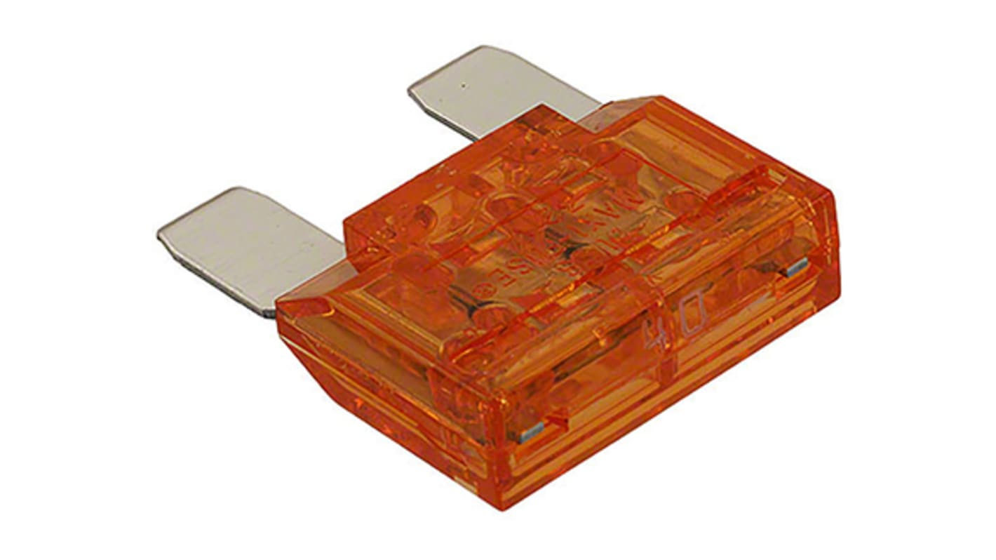 MAX-40 | Eaton 40A Orange Blade Car Fuse, 32V dc | RS