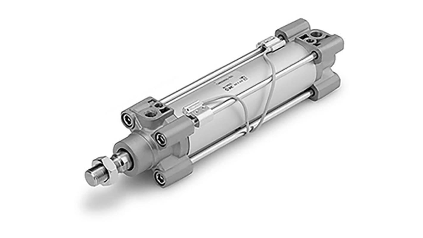 C96SB32-25 | SMC Double Acting Cylinder - 32mm Bore, 25mm Stroke, C96 Series, Double Acting | RS