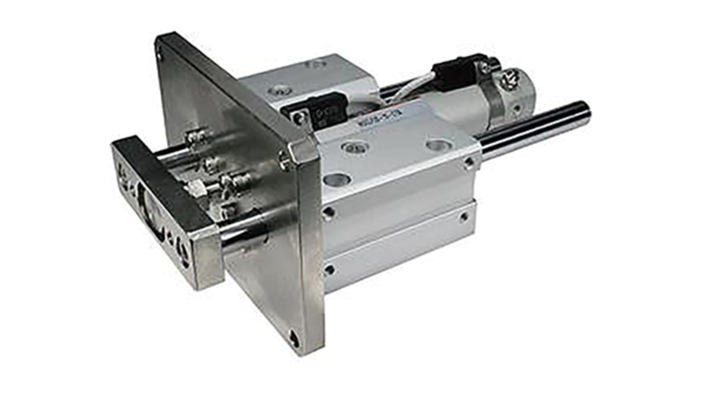 MGCLB32-350-R-C73L | SMC Pneumatic Guided Cylinder - 32mm Bore, 350mm ...