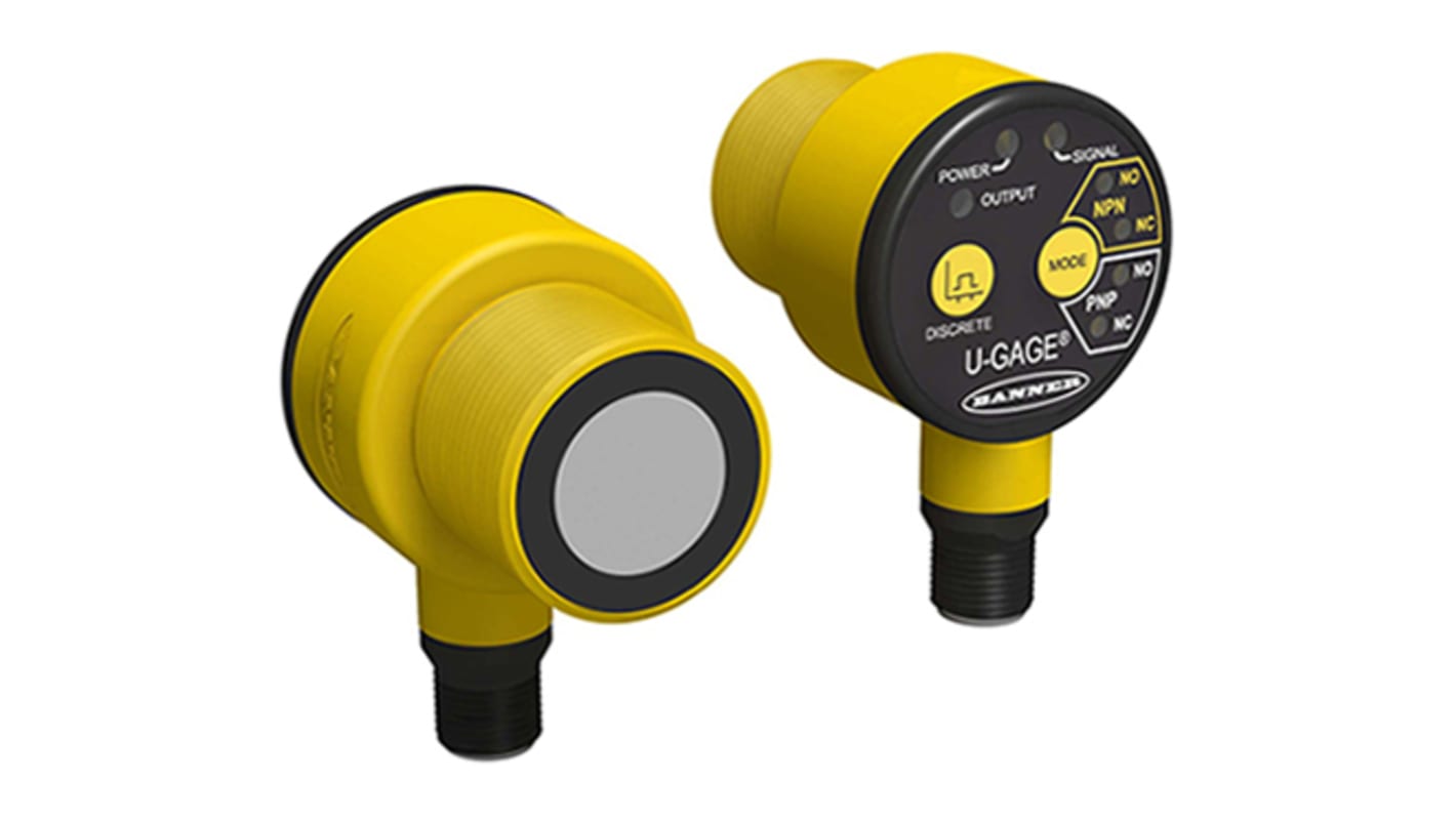 T30UXDA | Turck Banner Barrel-Style Proximity Sensor, 100 mm → 1 m ...