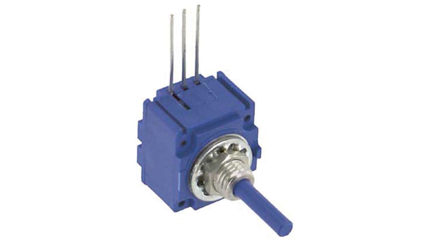 Bourns 10kΩ Rotary Potentiometer 2-Gang Panel Mount, 91C1A-D24-B15L | RS