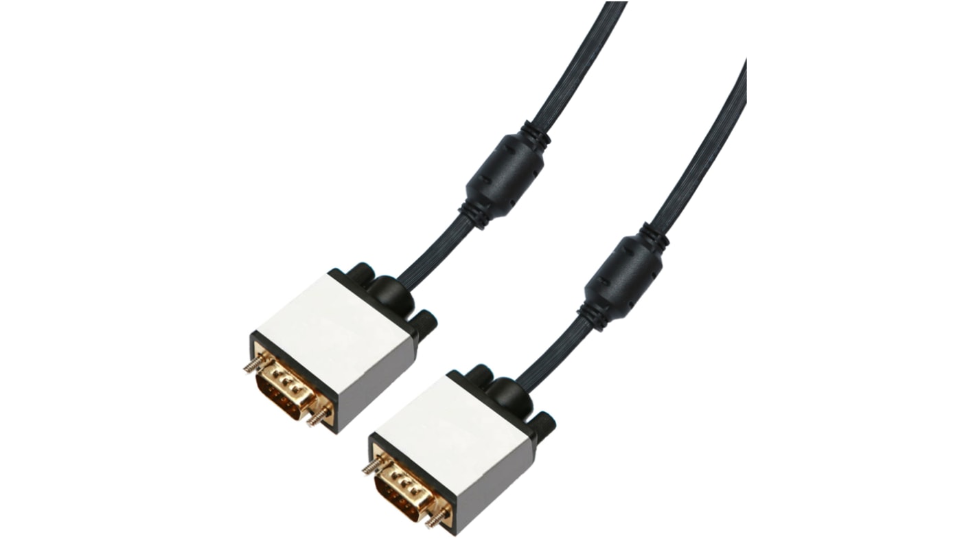 CPVGA004-5M-RS | Cable Power Male SVGA to Male SVGA Cable, 5m | RS