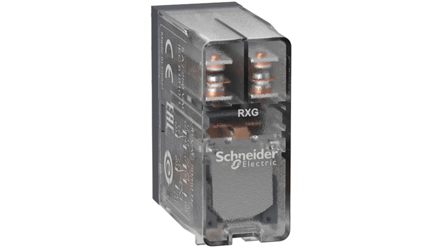 RXG25JD | Schneider Electric リレー 12V dc, 2c接点 プラグイン タイプ | RS