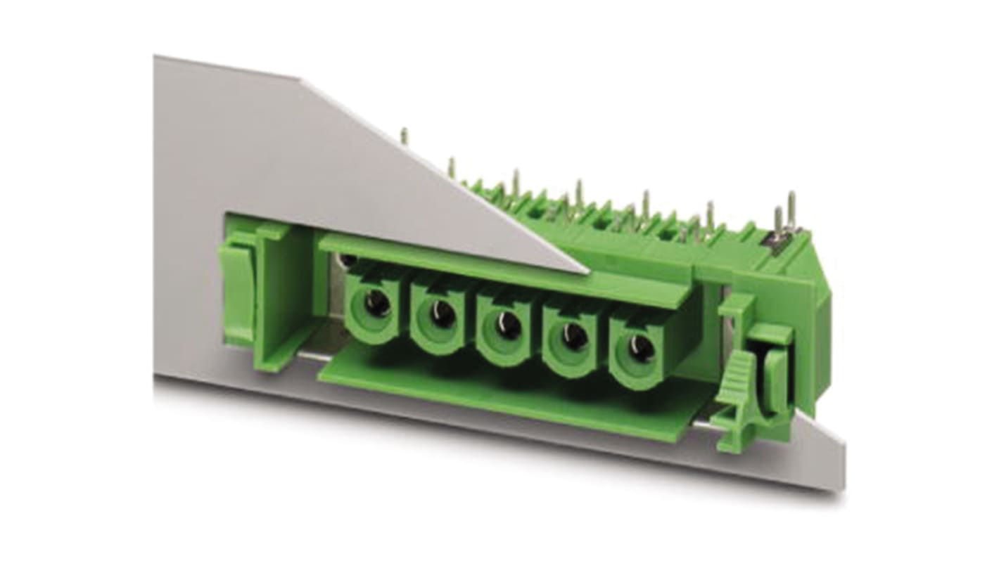 1702934 | Phoenix Contact DFK-IPC 16/ 6-GFU-SH-10.16 Series Pluggable Terminal Block, 76.0A ...