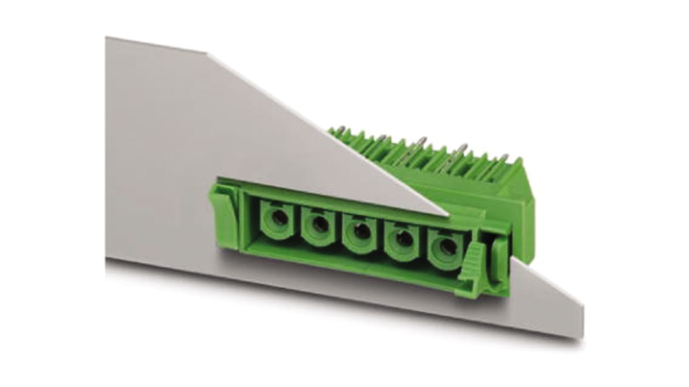 1703108 | Phoenix Contact 10.16mm Pitch 7 Way Pluggable Terminal Block ...