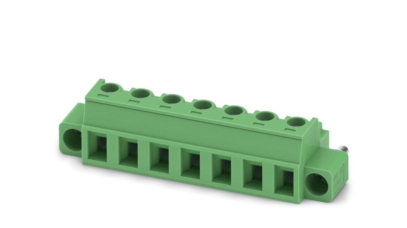 1900934 | Phoenix Contact 5.08mm Pitch 7 Way Pluggable Terminal Block ...