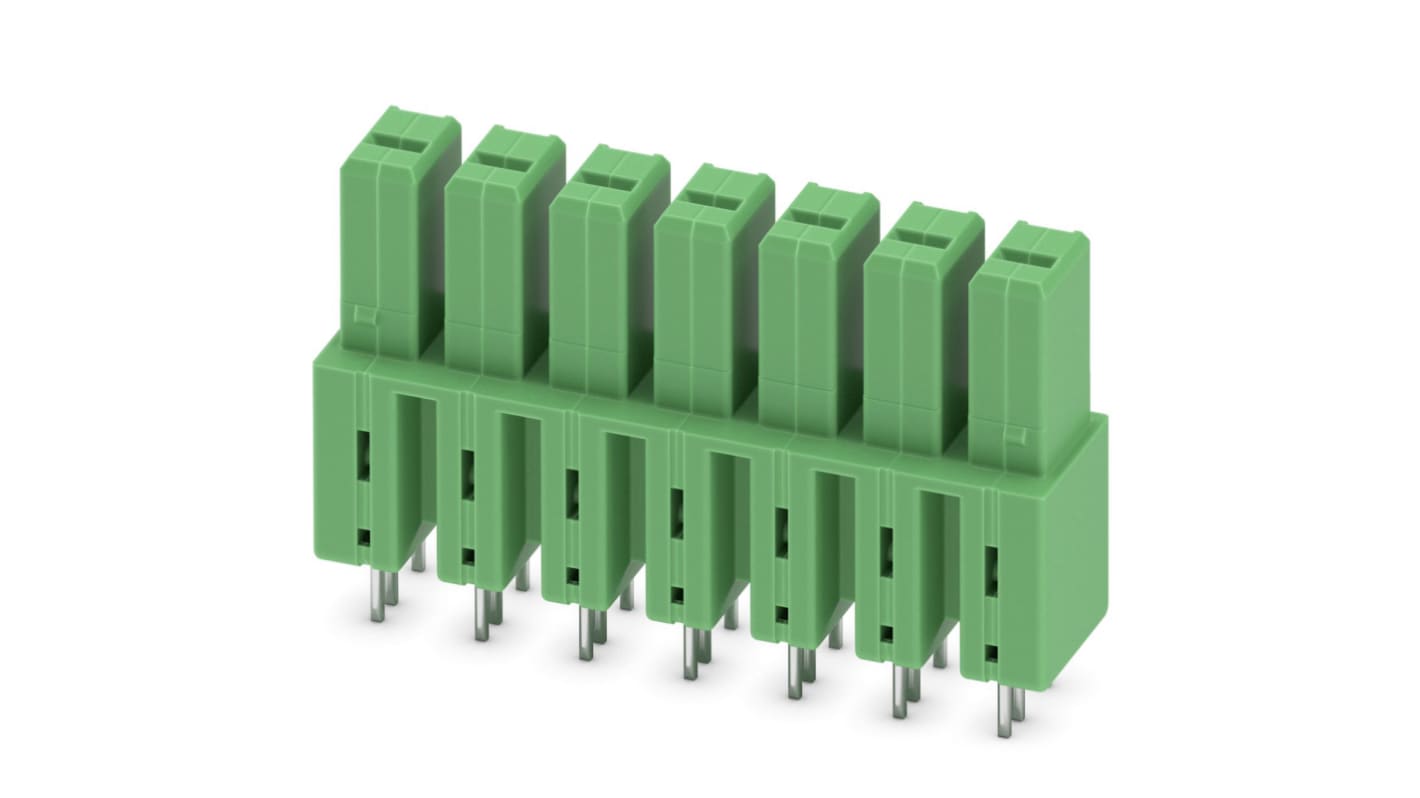 1708873 | Phoenix Contact 7.62mm Pitch 7 Way Pluggable Terminal Block ...