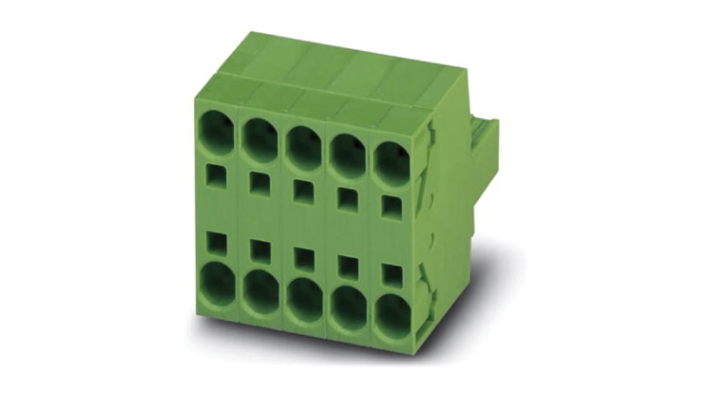 1728471 | Phoenix Contact 7.62mm Pitch 4 Way Pluggable Terminal Block ...