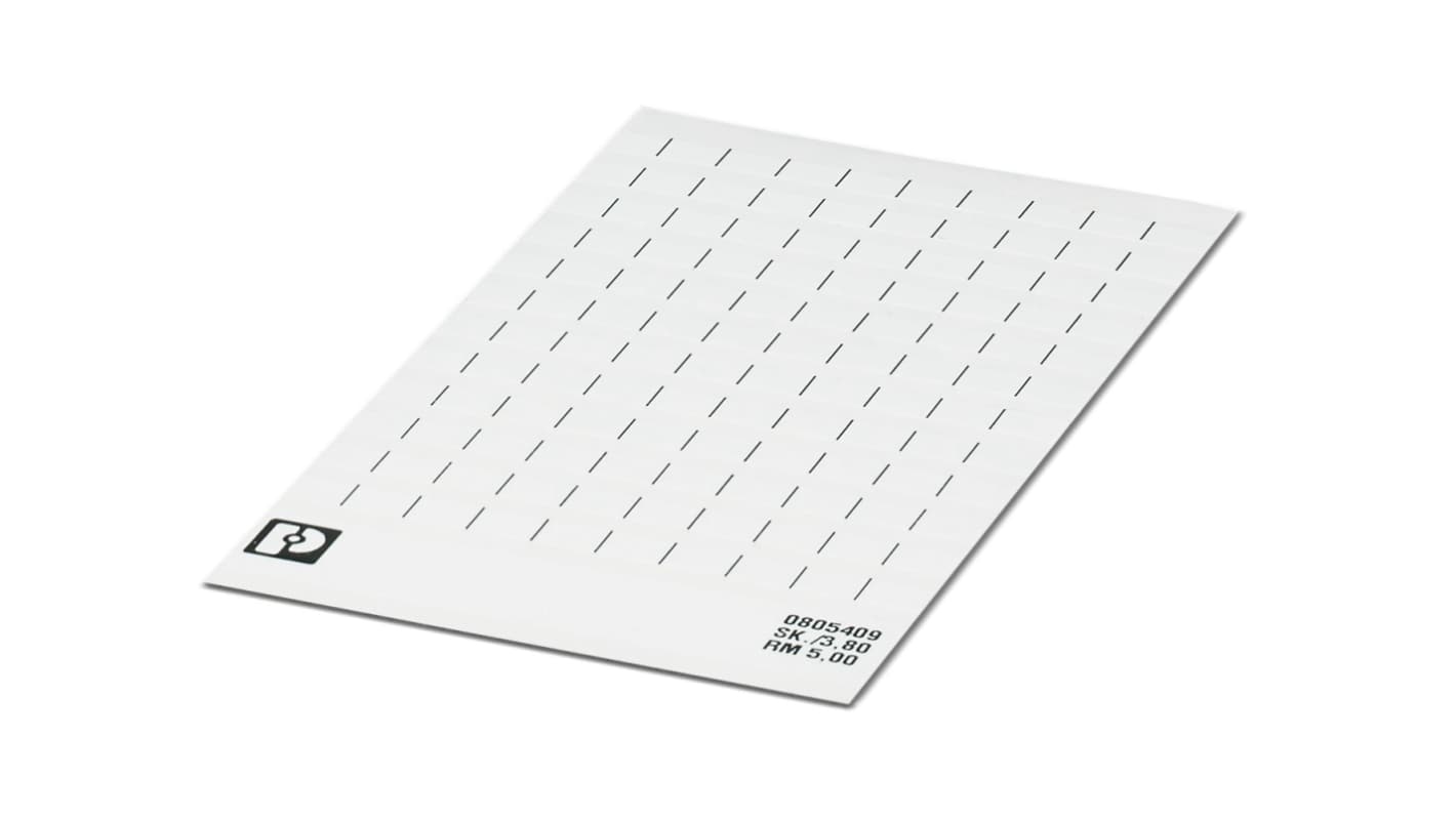 0805409 | Phoenix Contact Marking Labels | RS
