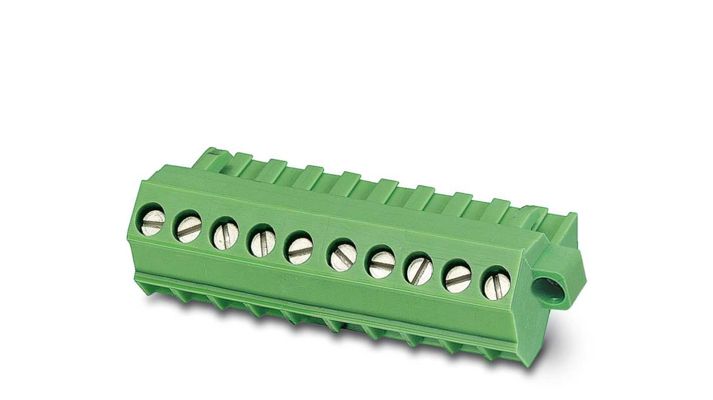 1971060 | Phoenix Contact 5.08mm Pitch 2 Way Pluggable Terminal Block ...