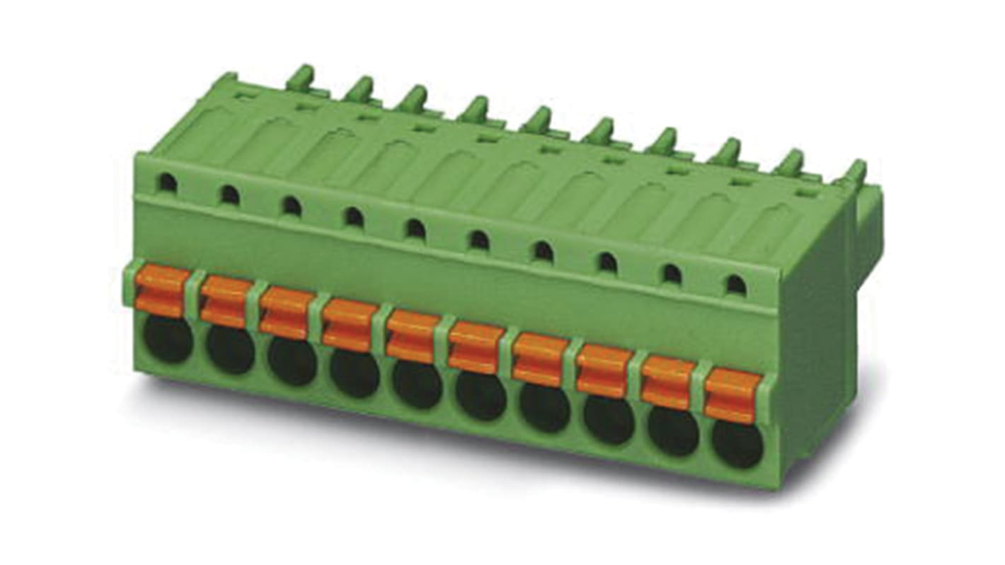 1940059 | Phoenix Contact 3.5mm Pitch 17 Way Pluggable Terminal Block ...