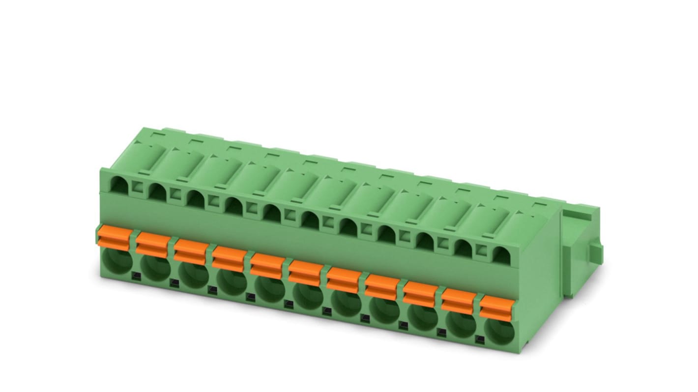 1946998 | Phoenix Contact 5mm Pitch 11 Way Pluggable Terminal Block ...