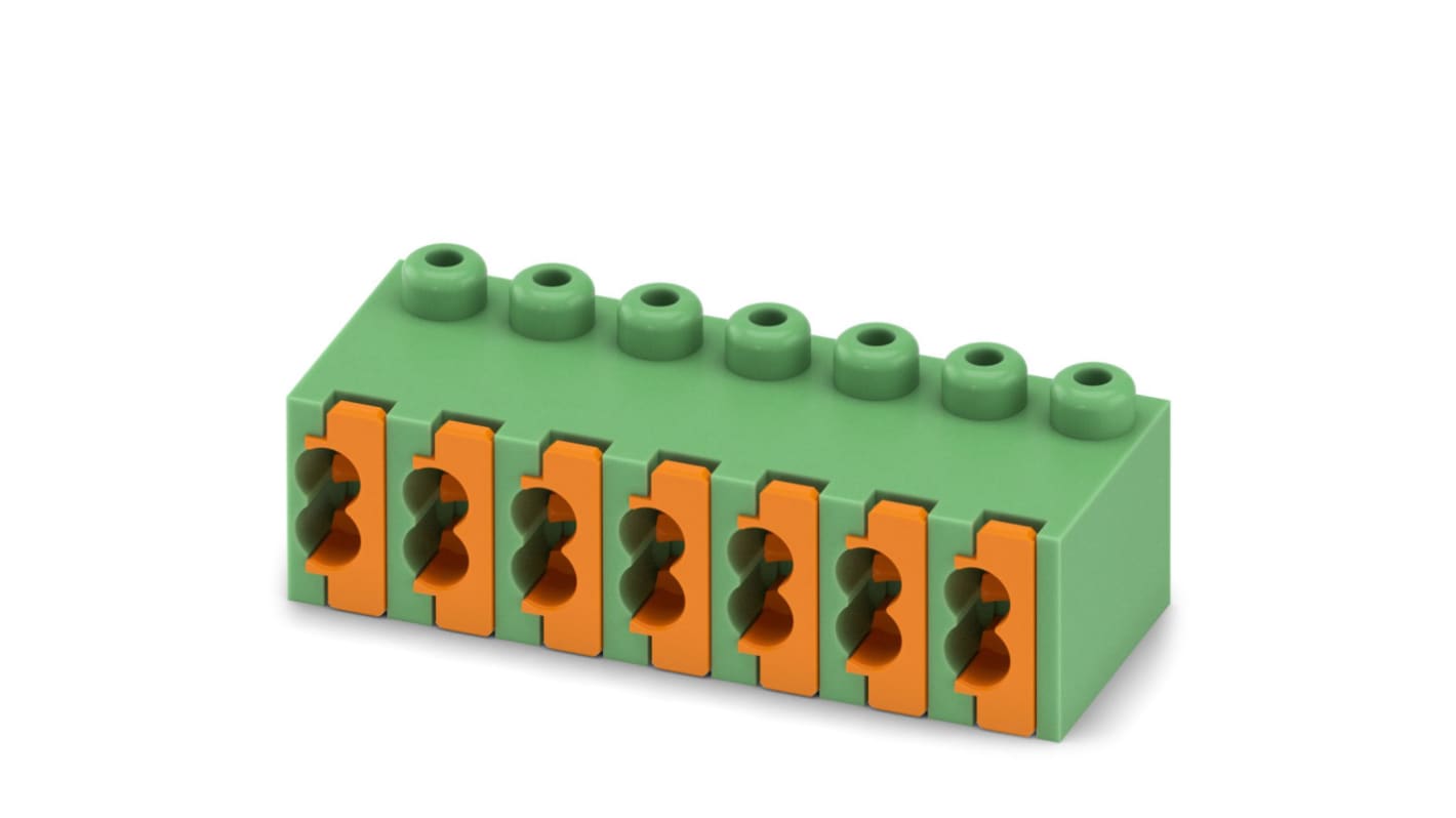 1913976 | Phoenix Contact 3.5mm Pitch 7 Way Right Angle Pluggable ...