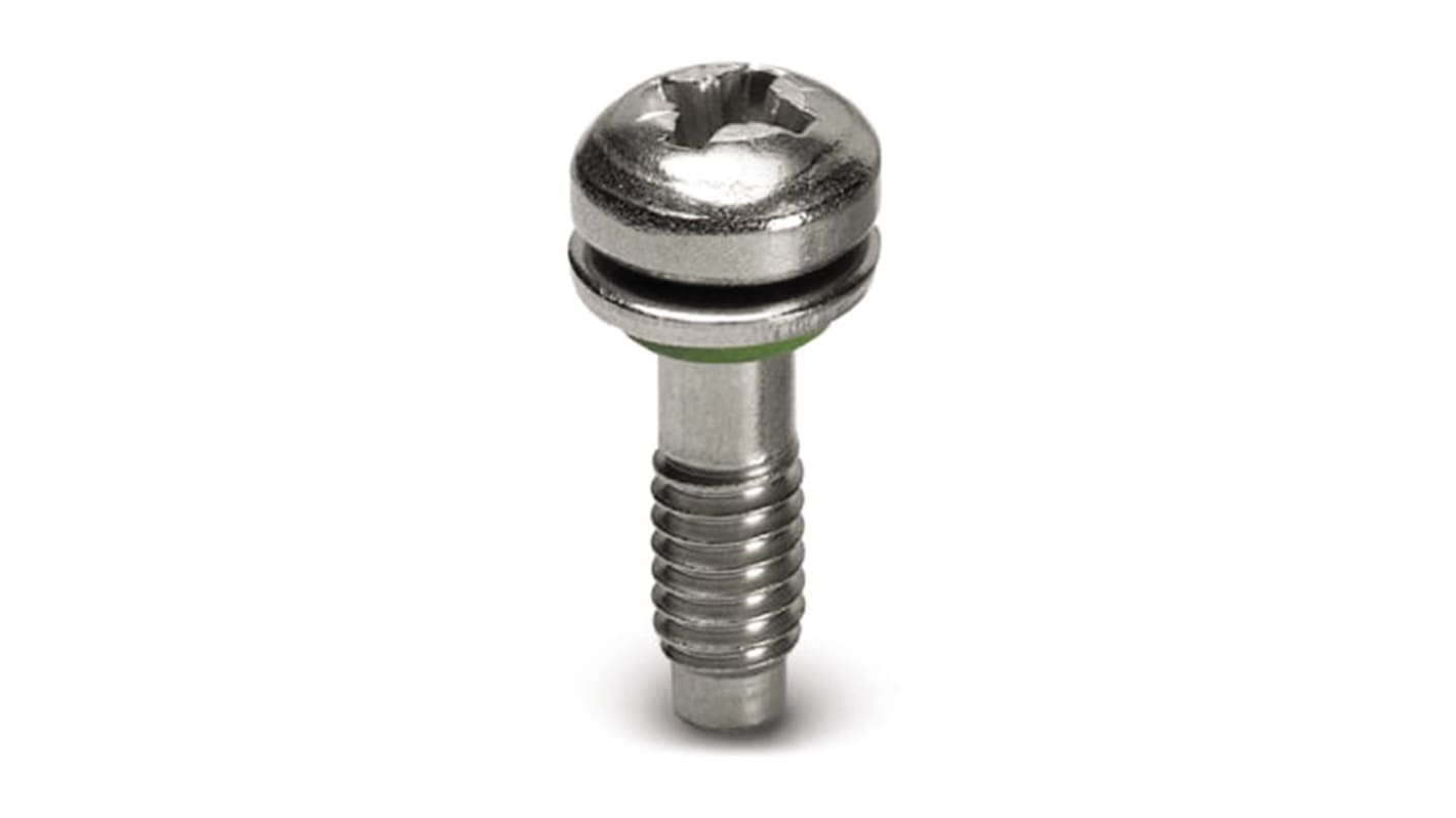 1584198 | Phoenix Contact Screw, HC Series , For Use With Heavy Duty ...